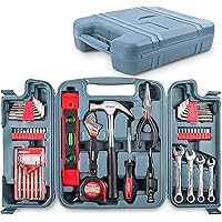 Hi-Spec 53pc Home & Office DIY Tool Kit Set. Complete Household Tool ...