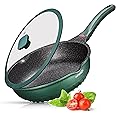 Deep Non-Stick Frying Pan with Lid – 3-in-1 Sauté Pan, Skillet & Mini ...