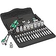 Wera 8100 SA 6 Zyklop Speed Ratchet Set, 1/4" drive, metric, Silver, 28 ...