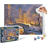 Schipper 609220776 Malen nach Zahlen, Rosenbäumchen rot - Bilder malen für Erwachsene, inklusive ...