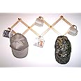 Expanding PEG Rack 10 Hooks Hardwood Multi-purpose Vertical or ...