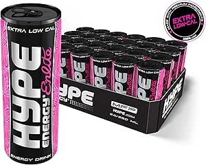 Hype Energy ENLITE 250ml Low Cal Drink with Caffeine (Pack of 24 ...