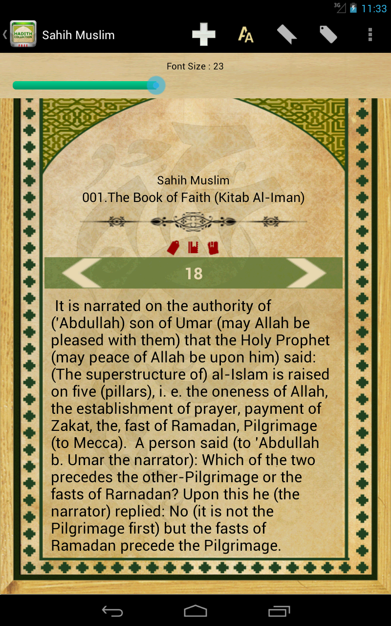 Hadith - Sahih Bukhari, Sahih Muslim, Sunan Ibn Majah, Sunan Abu Dawud ...