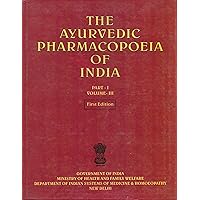 The Ayurvedic Pharmacopoeia of India (Part -I, Volume III) : Government Of India: Amazon.in: Books