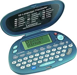 Lexibook 15 Language Electronic Translator: Amazon.co.uk: Toys & Games