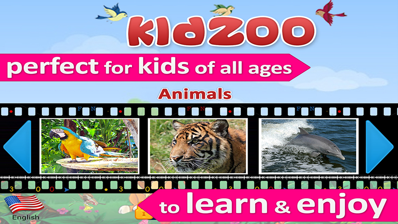 Kids Zoo, Animal sounds and pictures for Kids, with real voice and ...