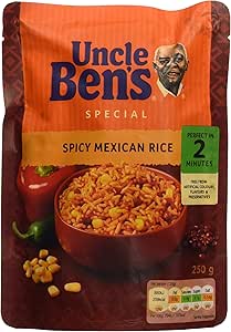UNCLE BENS Microwavable Spicy Mexican Rice 250 g (Pack of 6): Amazon.co ...