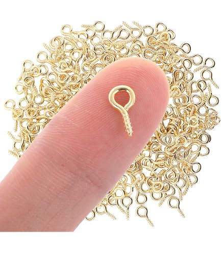 100-piece Screw Hook Set RELBRO 100-Pack 1/2 Inch Small Screw Hooks ...