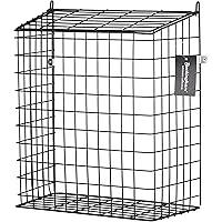 Buckingham 30052 Black Front Door Cage, Guard, Basket, Mail Catcher ...
