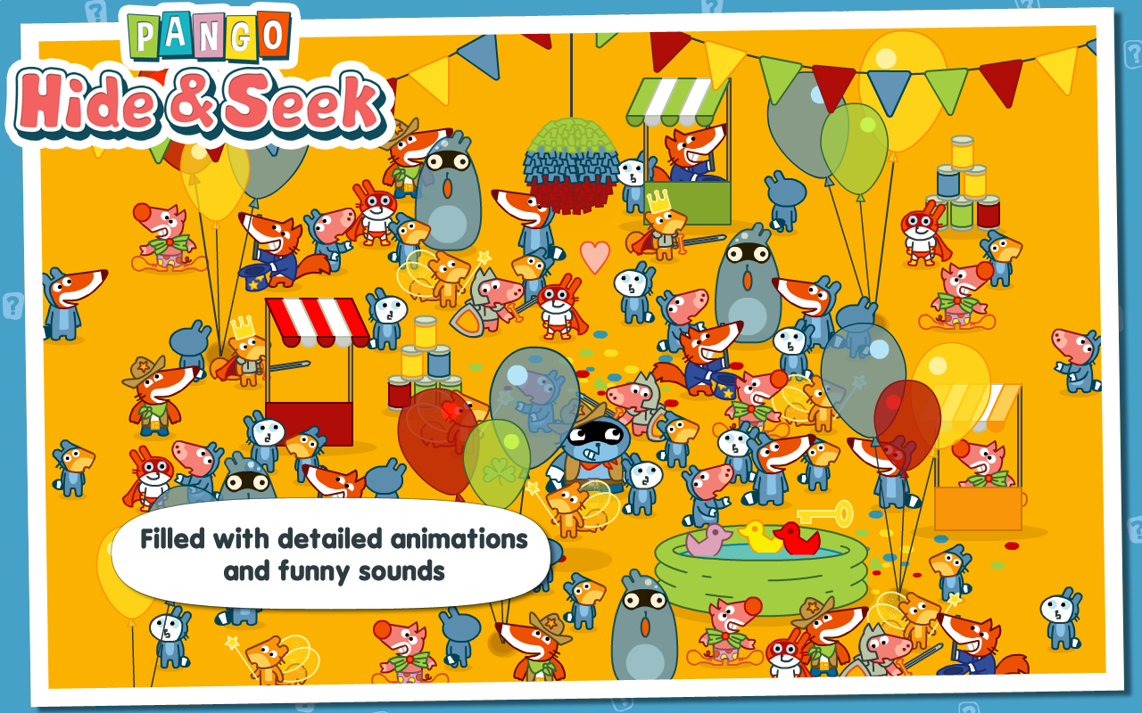 Pango Hide and Seek : Search and find game for kids 3 - 6 years ...