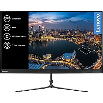 Lenovo ThinkVision P24h-10 23.8 inch LED IPS Monitor - IPS Panel, 2560 ...