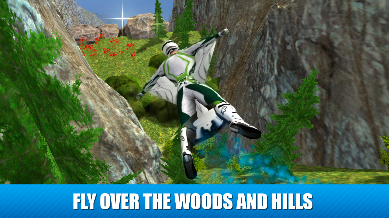 Wingsuit Flying Simulator 3D : Amazon.co.uk: Apps & Games