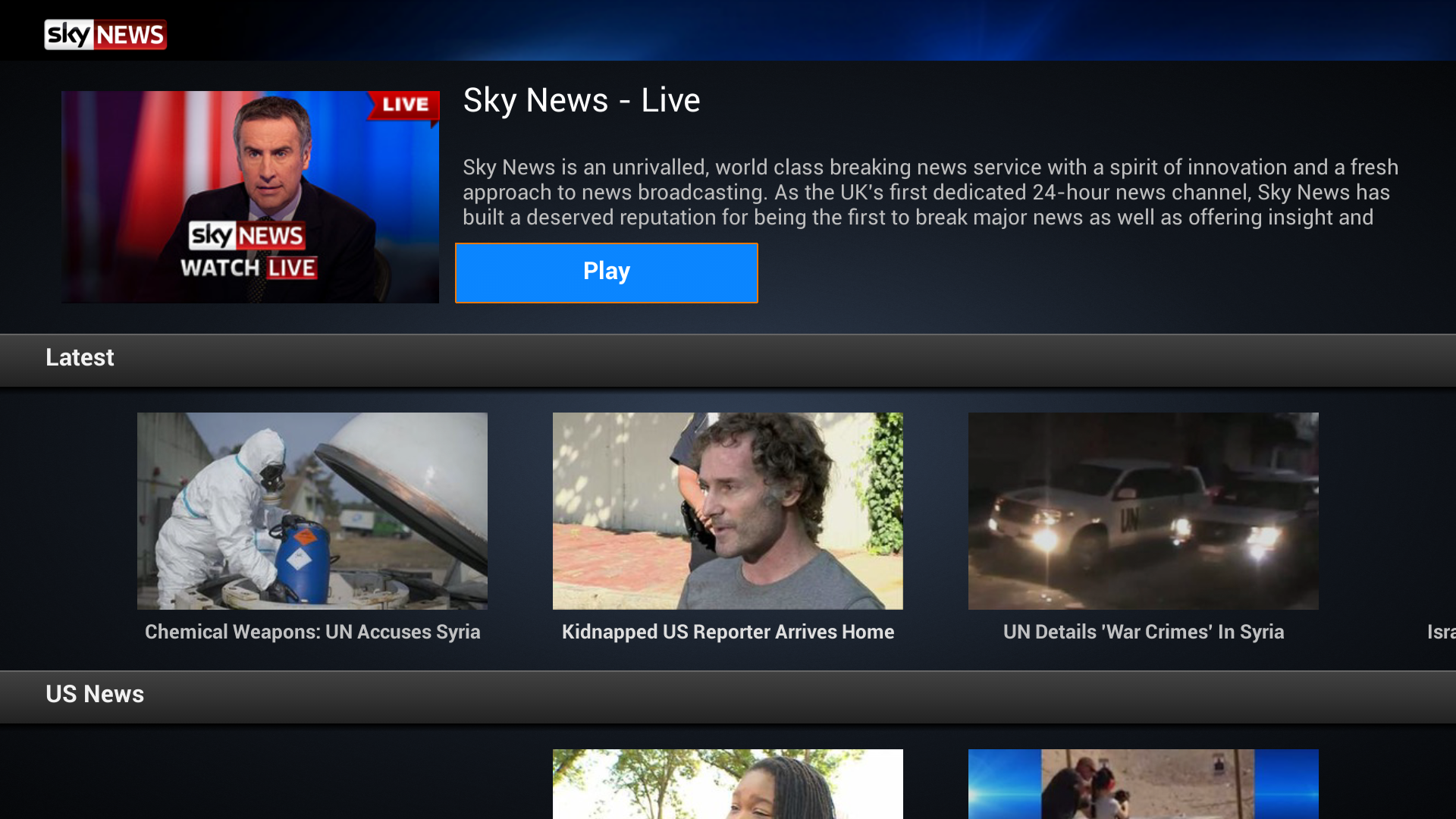 Sky News: Amazon.co.uk: Appstore for Android