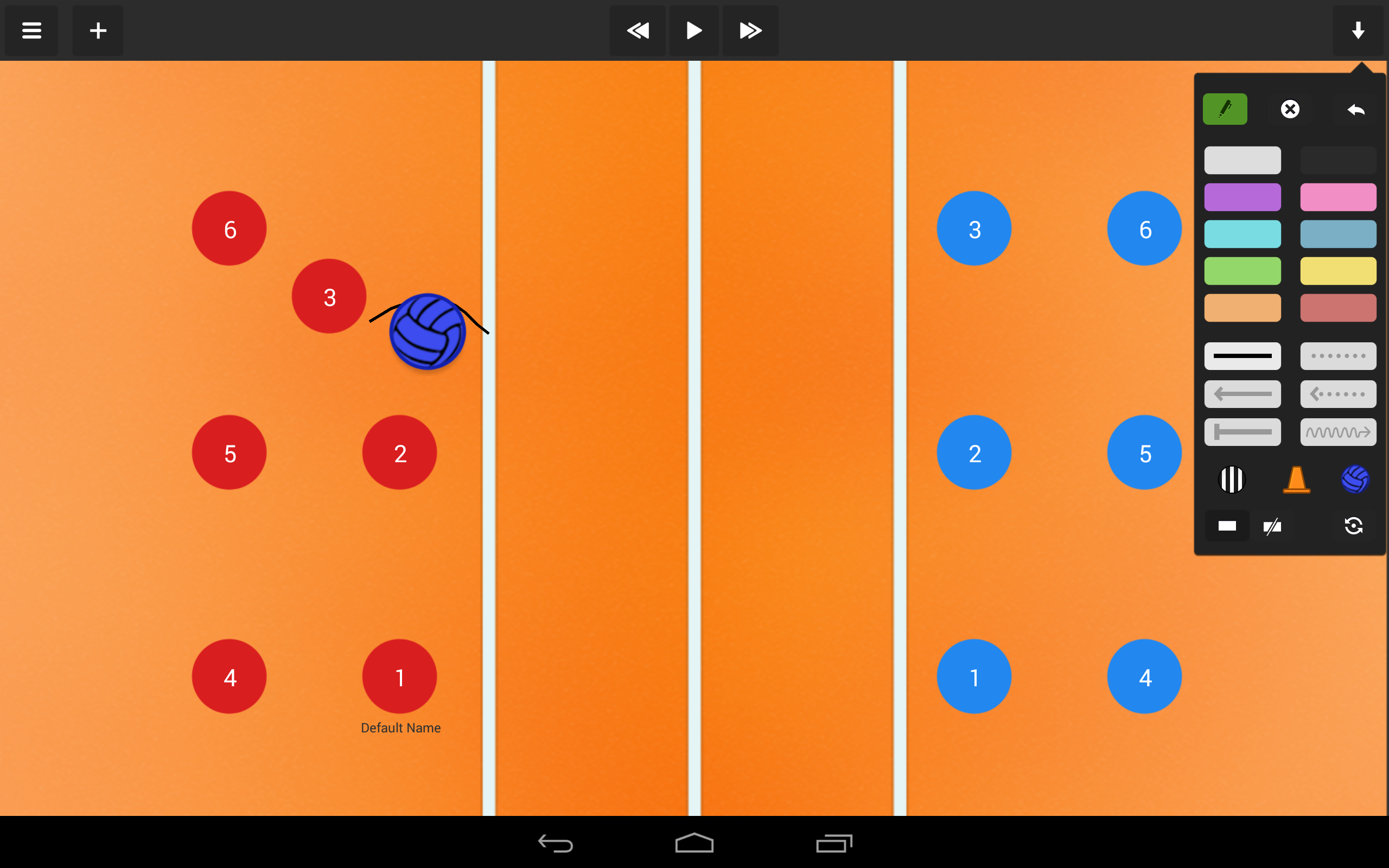 Volleyball Coach's Clipboard: Amazon.co.uk: Appstore for Android
