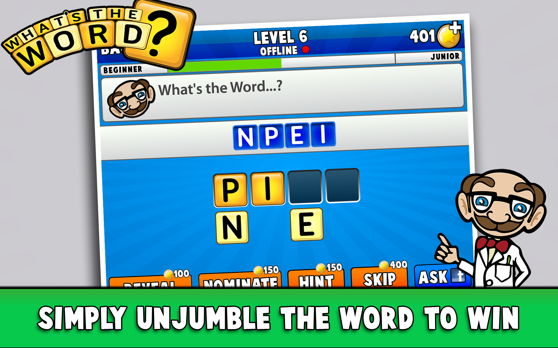 What's the Word? - Word Puzzle Quiz: Amazon.de: Apps für Android