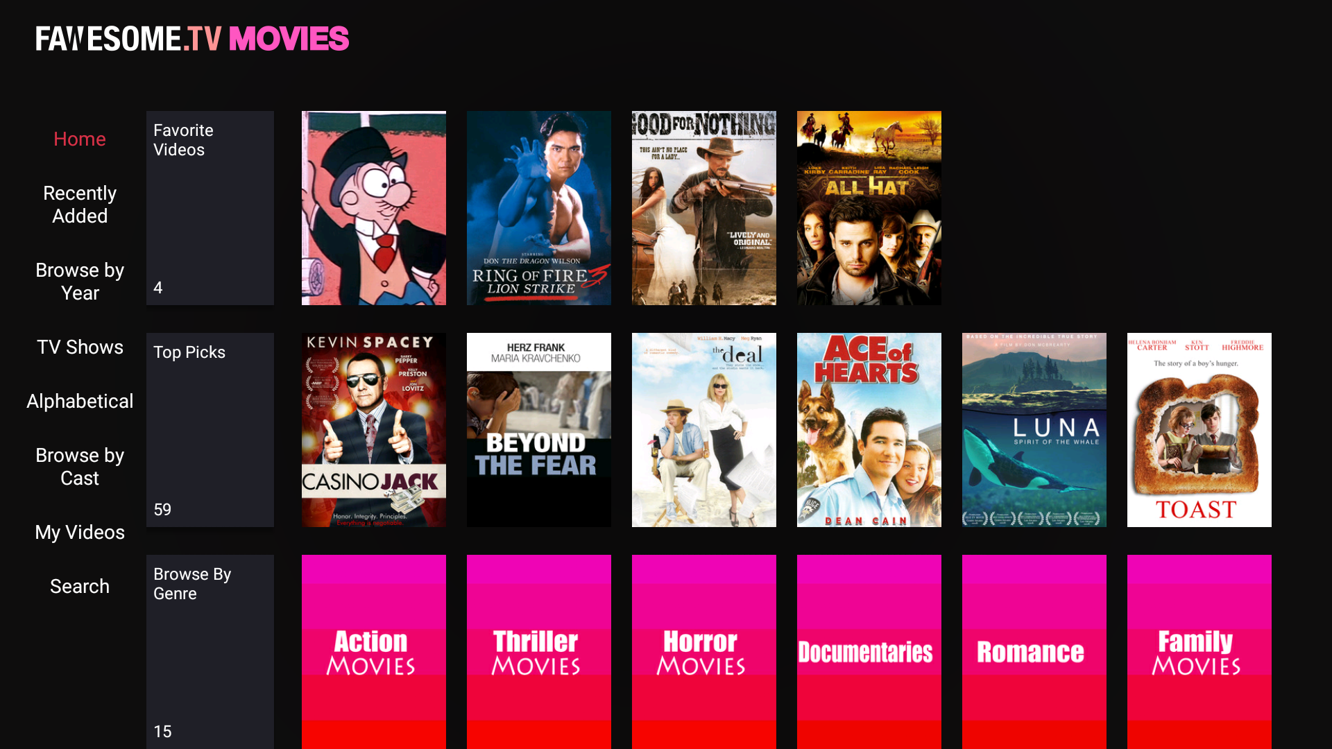 Movies by Fawesome.tv: Amazon.in: Appstore for Android
