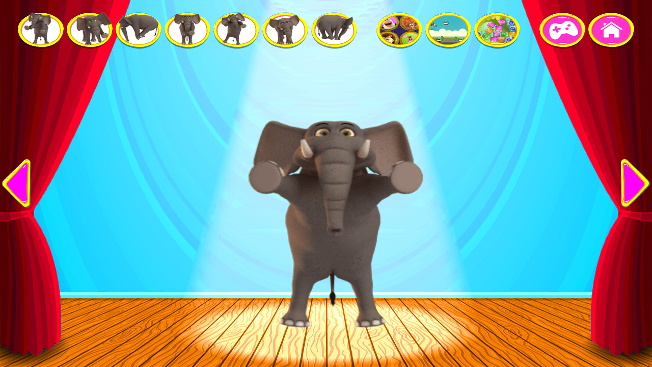 Talking Elephant King Red (Free) : Amazon.de: Apps & Spiele