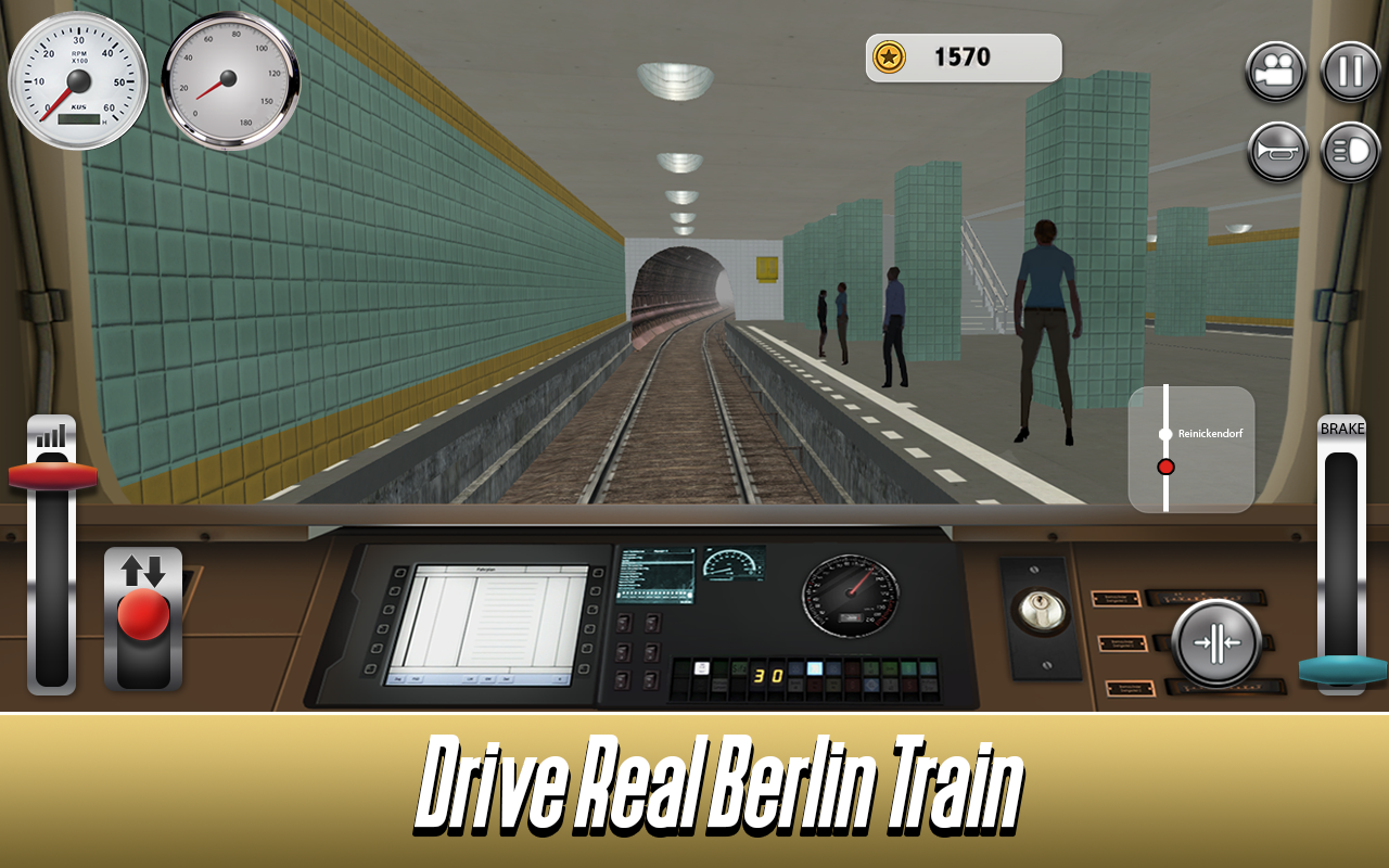 Berlin Subway Simulator 3D: Amazon.de: Apps für Android