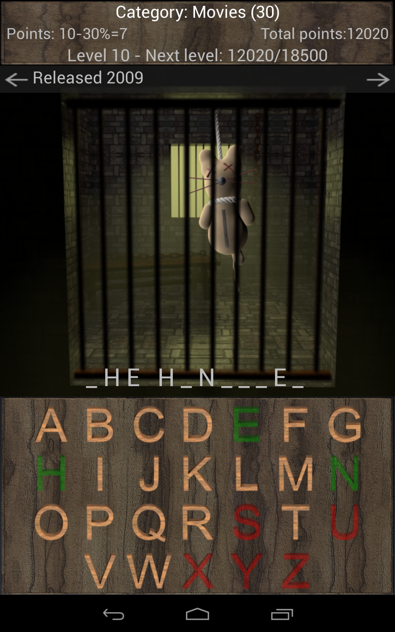 Hangman 3D Lite - Galgenraten: Amazon.de: Apps für Android