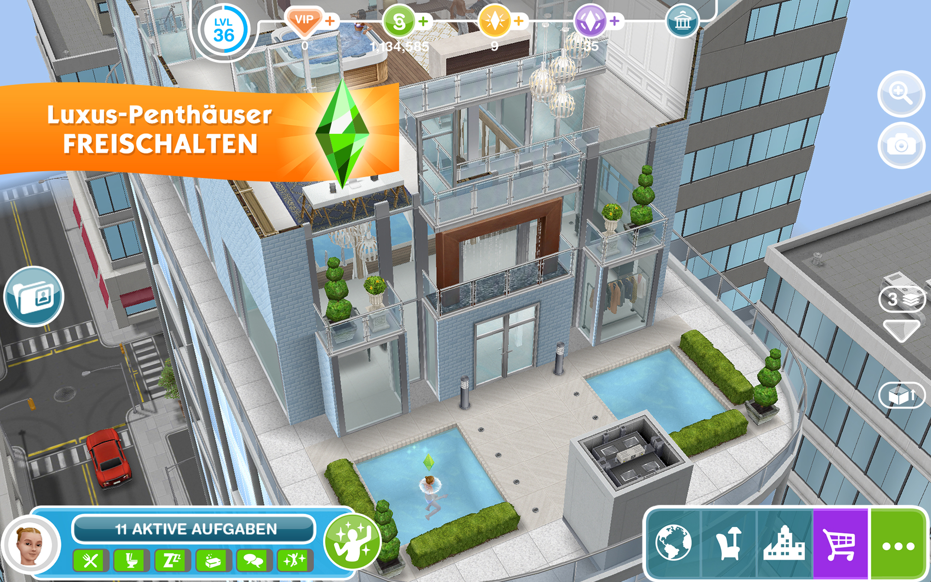 Die Sims FreePlay : Amazon.de: Apps & Spiele