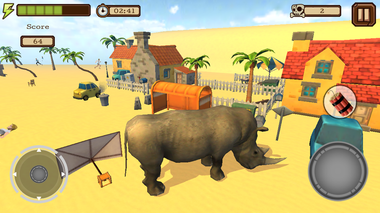 Rhino Simulator: Amazon.co.uk: Appstore for Android