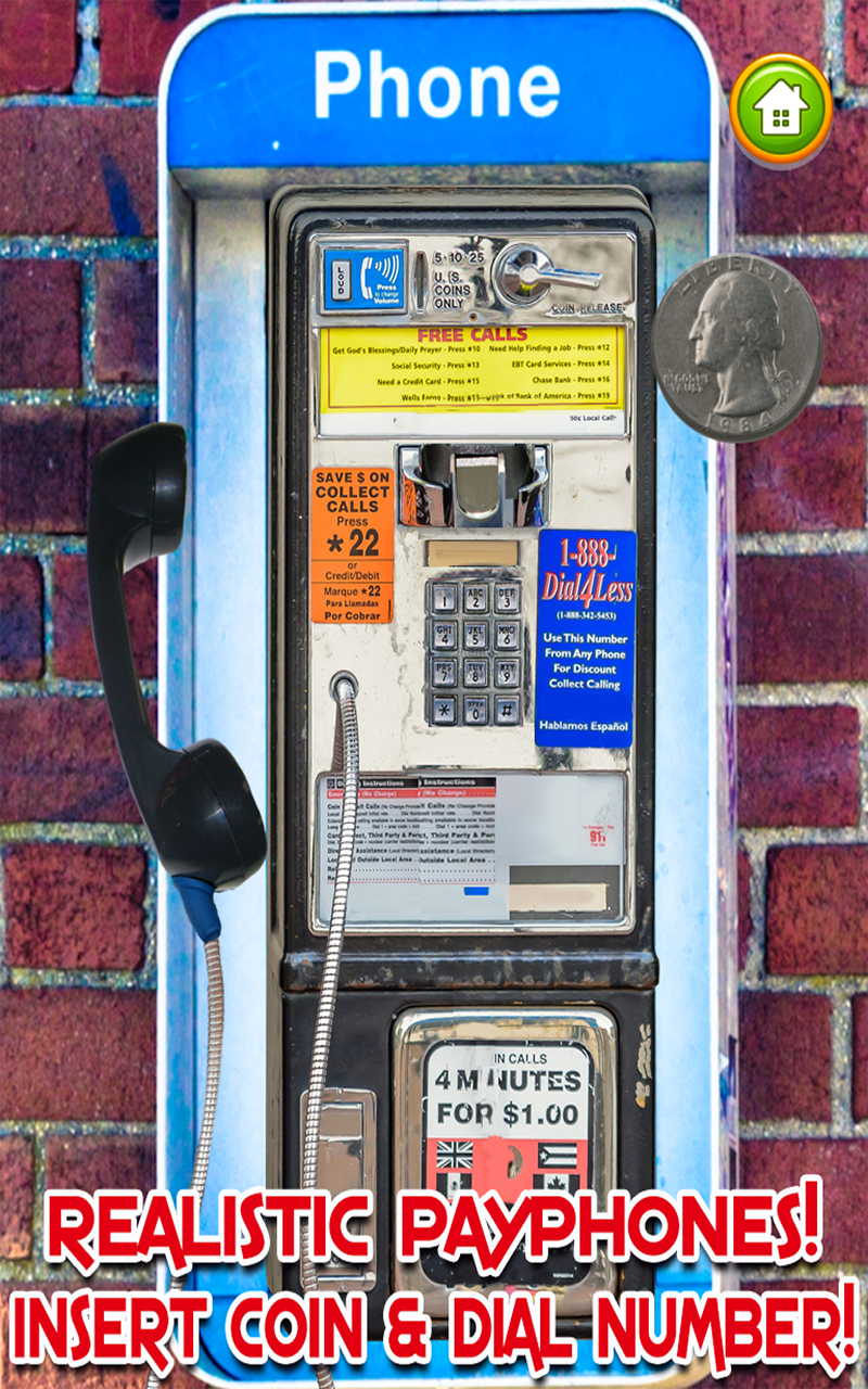 Payphone Simulator - Retro Public Telephones FREE: Amazon.co.uk ...
