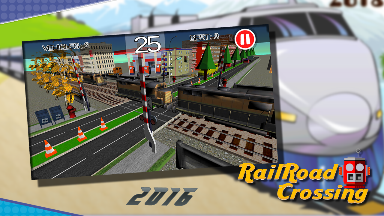 RailRoad Crossing 🚅 Train Simulator Game: Amazon.co.uk: Appstore for ...