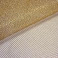 Gold Metallic Mesh Net Fabric (Per Metre) : Amazon.co.uk: Home & Kitchen