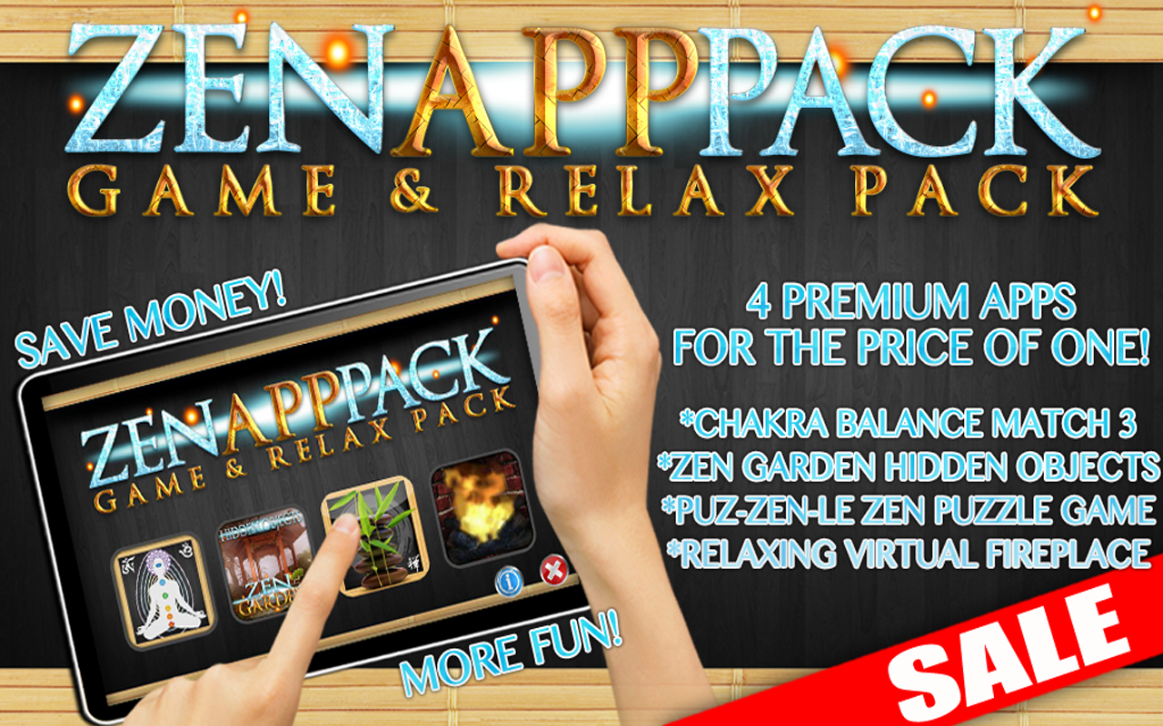 Zen Game and Relax Pack 4 in 1 Bundle (Kindle Tablet Edition): Amazon ...
