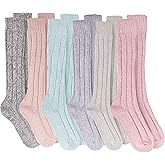Sock Stack 6 Pairs Of Ladies Chunky Wool Socks Womens Thick Heavy Duty Work Boot Sock UK Size 4 ...