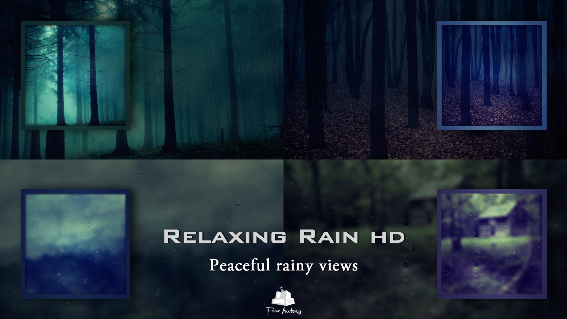 Relaxing Rain HD - Peaceful Rain Views: Amazon.fr: Appstore pour Android