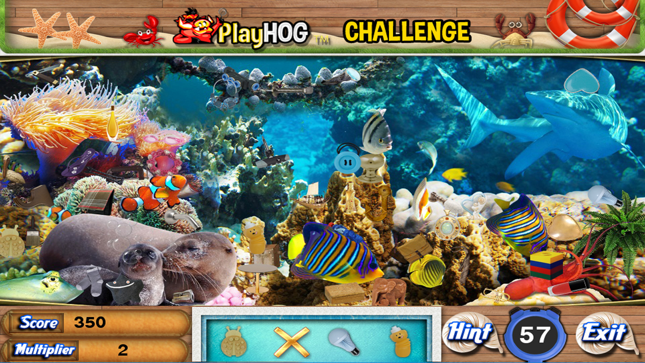 Sea Life - Hidden Object Challenge # 98 : Amazon.co.uk: Apps & Games