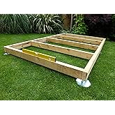 SHED BASE SYSTEM- QUICK JACK FOR HARD SURFACES- SUITABLE FOR - 12 FT X ...