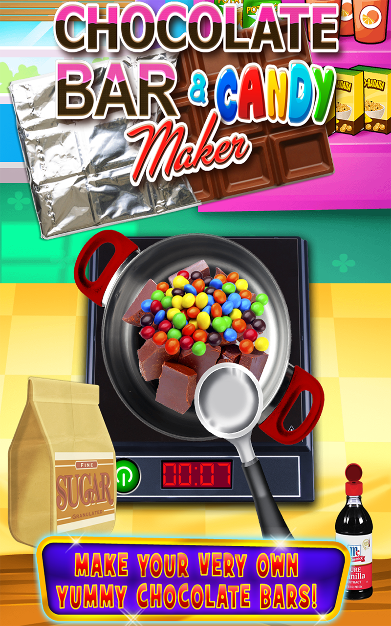 Chocolate Candy Bar Maker & Bubble Gum Maker - Kids Cooking & Food ...