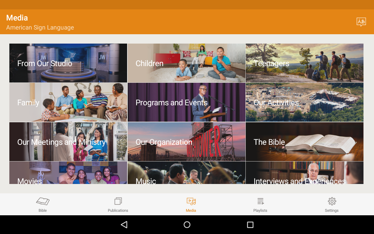 JW Library Sign Language: Amazon.fr: Appstore pour Android