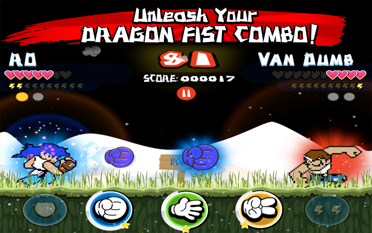 ROSHAMBO FIGHTERS: Rock Paper Scissors RPS Kung Fu Battle Hadouken ...