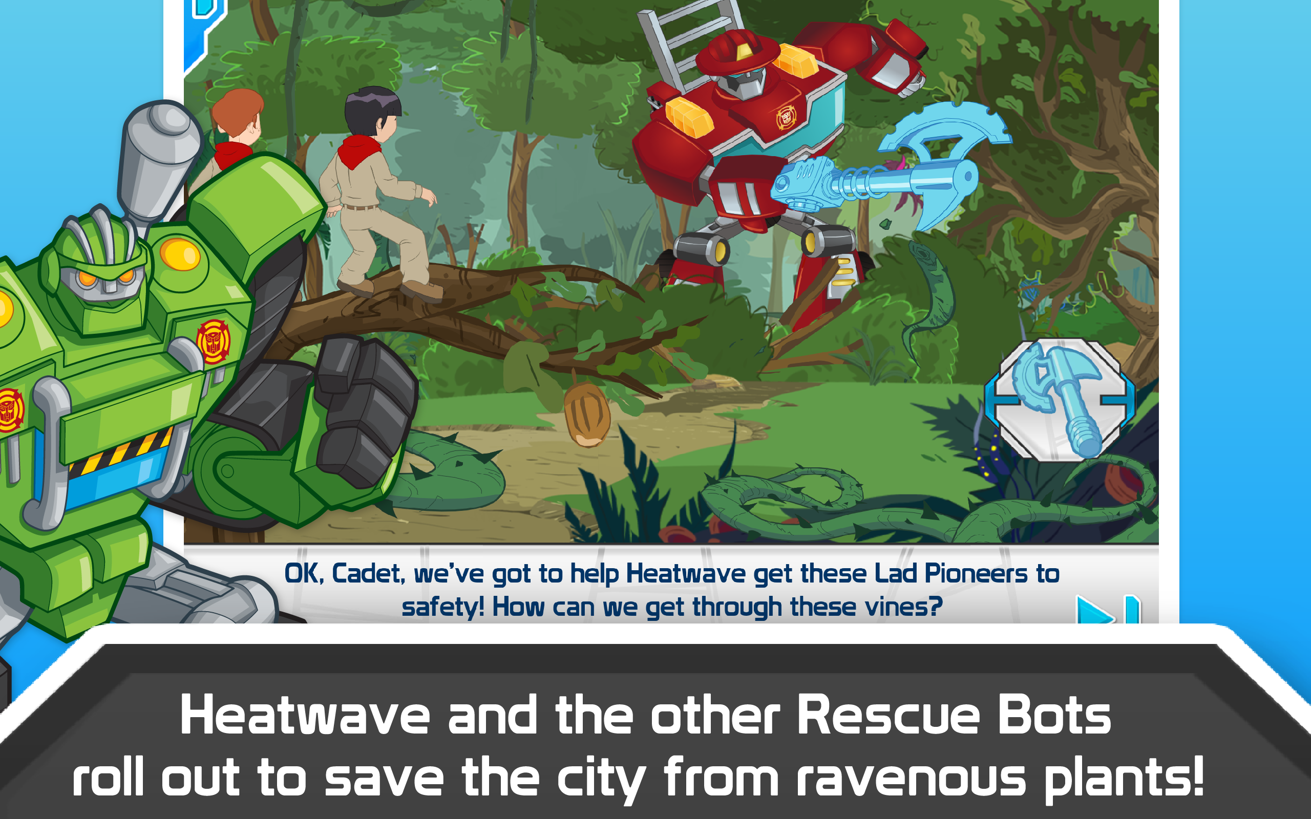 Transformers Rescue Bots: Sky Forest Rescue : Amazon.co.uk: Apps & Games