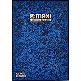 MAXI REGISTER BOOK/MANUSCRIPT BOOK A4 2QR 60GSM 96 SHEETS: Buy Online ...