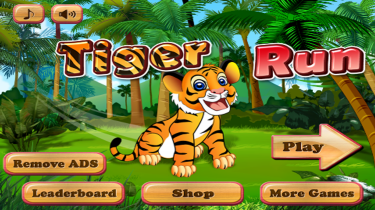 Baby Tiger Run FREE - Addictive Animal Running Game: Amazon.co.uk: Appstore for Android