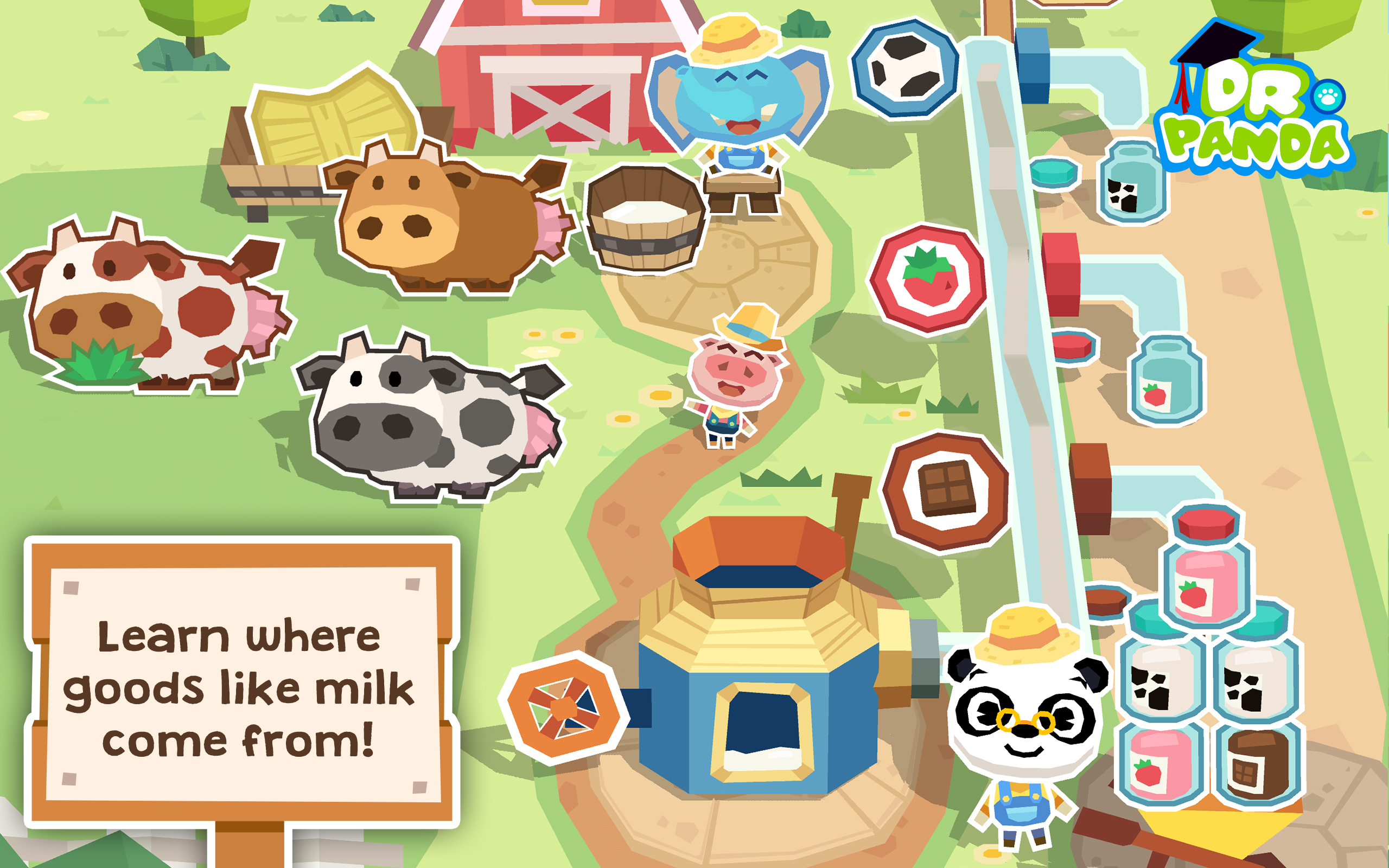 Dr. Panda Farm : Amazon.co.uk: Apps & Games