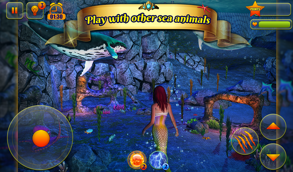 Cute Mermaid Simulator 3D : Amazon.it: App e Giochi