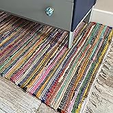 Second Nature Online - SHANTI Multi Coloured Runner Rug | Hand Woven ...