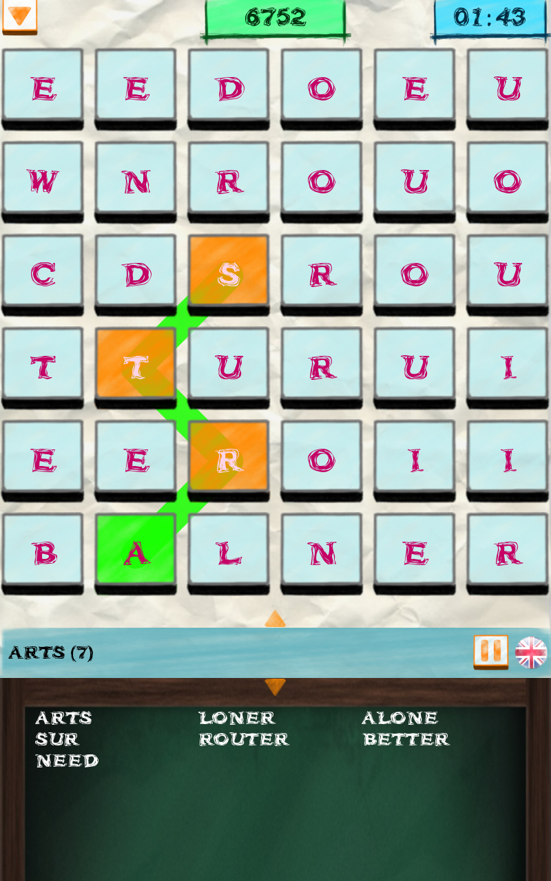 QwaD: 5 Jeux de mot & puzzle lettré (le Pendu, Mots mélés, Motus ...