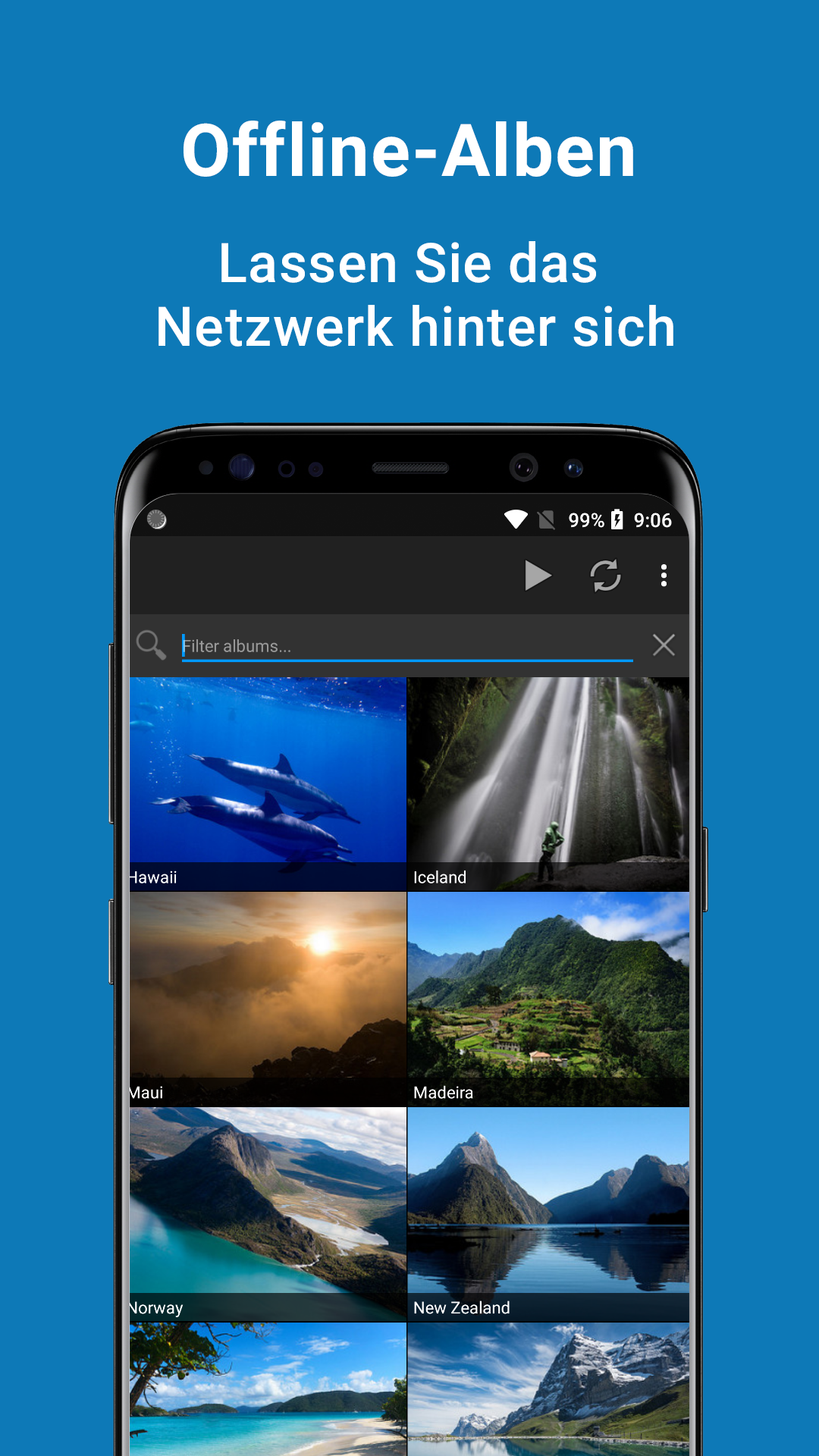 SkyFolio - OneDrive Fotos und Diashows: Amazon.de: Apps für Android