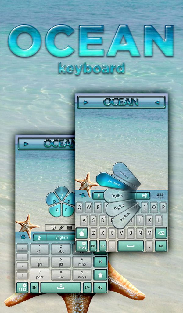 Ocean Keyboard Theme: Amazon.co.uk: Appstore for Android