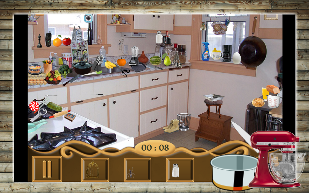 Hidden Objects in Kitchen Game : Amazon.co.uk: Apps & Games