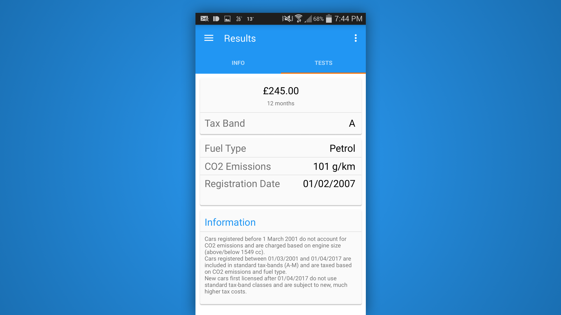 MOT History Check: Amazon.co.uk: Appstore for Android