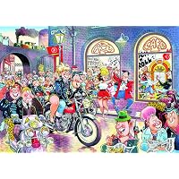 Wasgij Destiny 7 - Rock Around the Clock 1000 Piece Jigsaw Puzzle ...