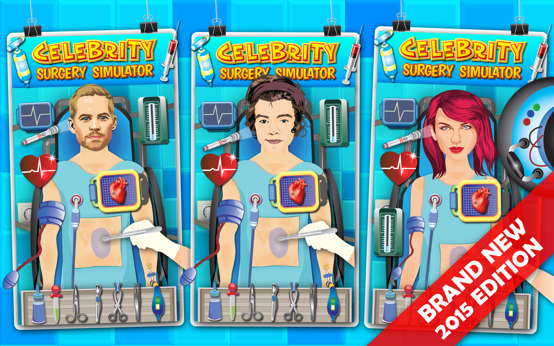 Celebrity Surgery Simulator: Stomach,Heart,Ear,Liver Surgeon Simulator ...