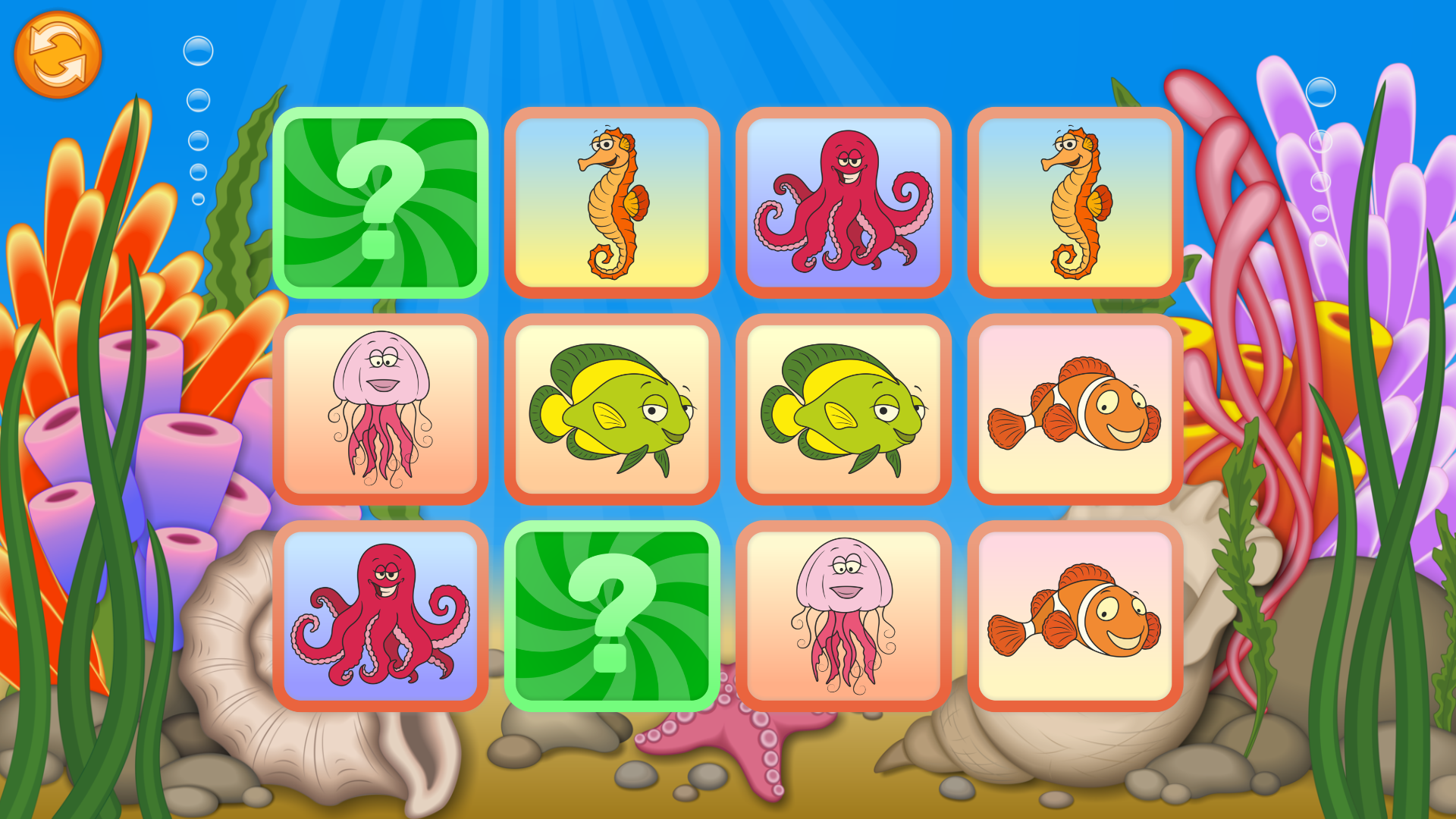 Memory Spiel - Ozean: Amazon.de: Apps für Android